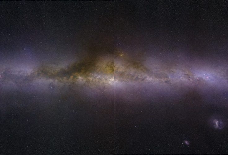 Mosaico da Via Láctea – by Axel Mellinger – SPACE TODAY – NASA, Space X ...