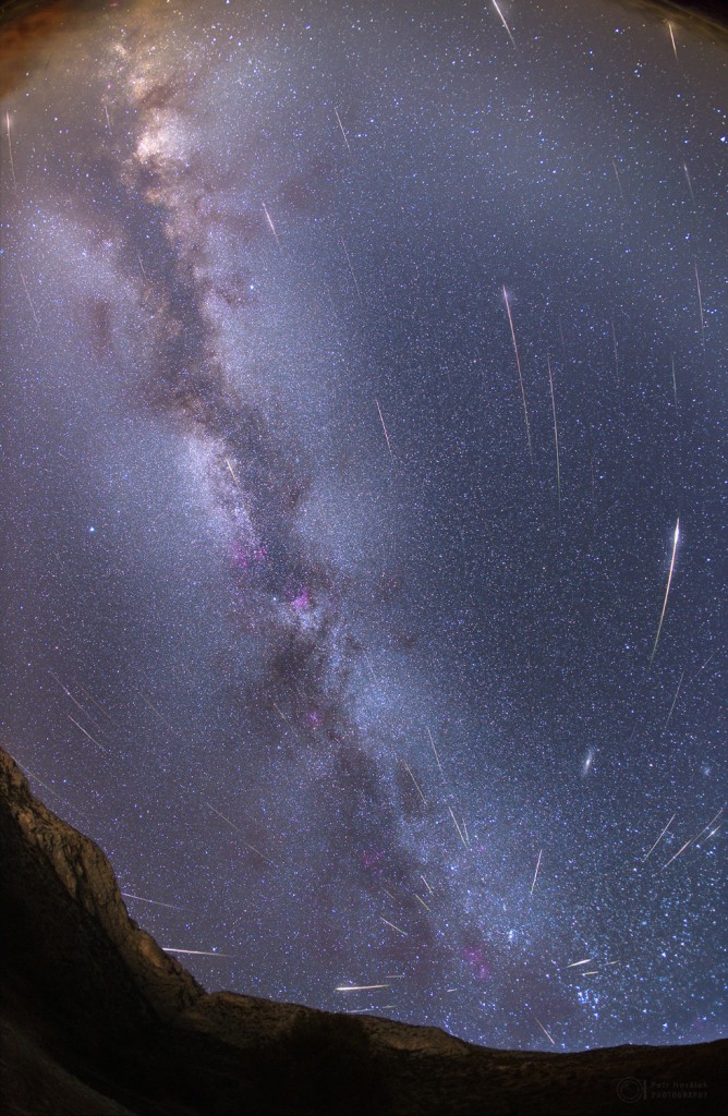 Chuva de Meteoros Numa Noite Sem Lua e a Beleza da Via Láctea – SPACE ...