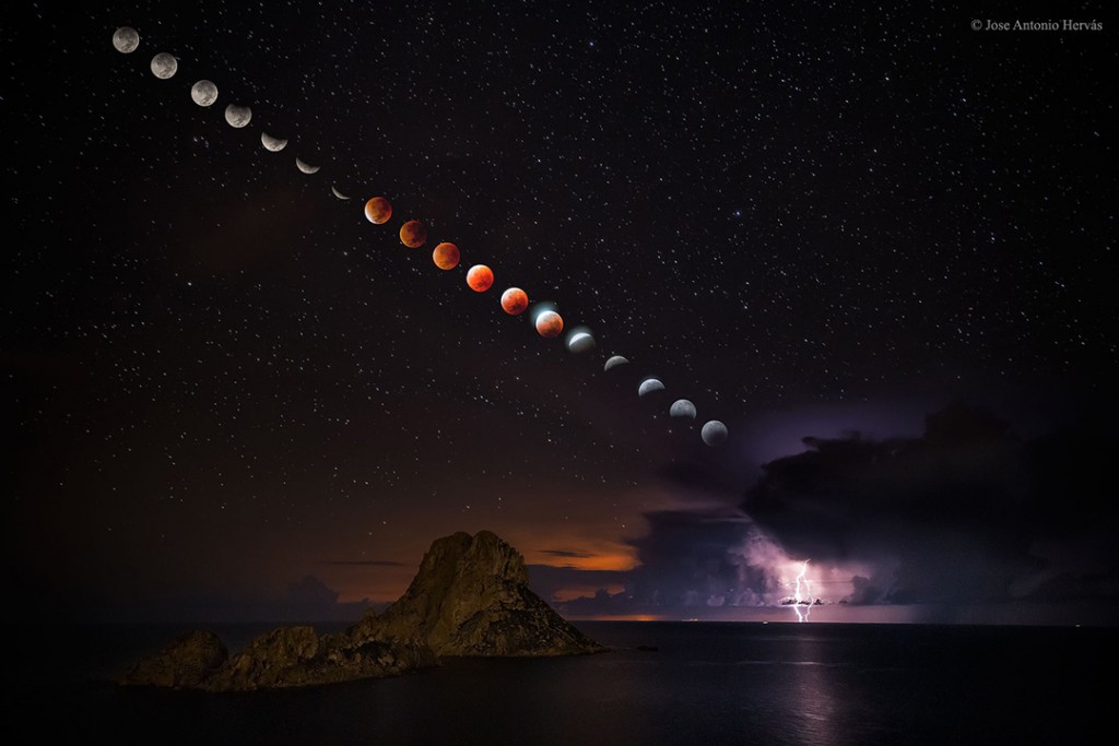 Galeria de Imagens do Eclipse Total da Lua de 27 de Setembro de 2015 ...