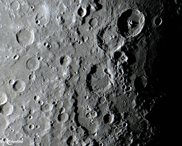 Conhecendo a Lua: A Cratera Catharina – SPACE TODAY – NASA, Space X ...
