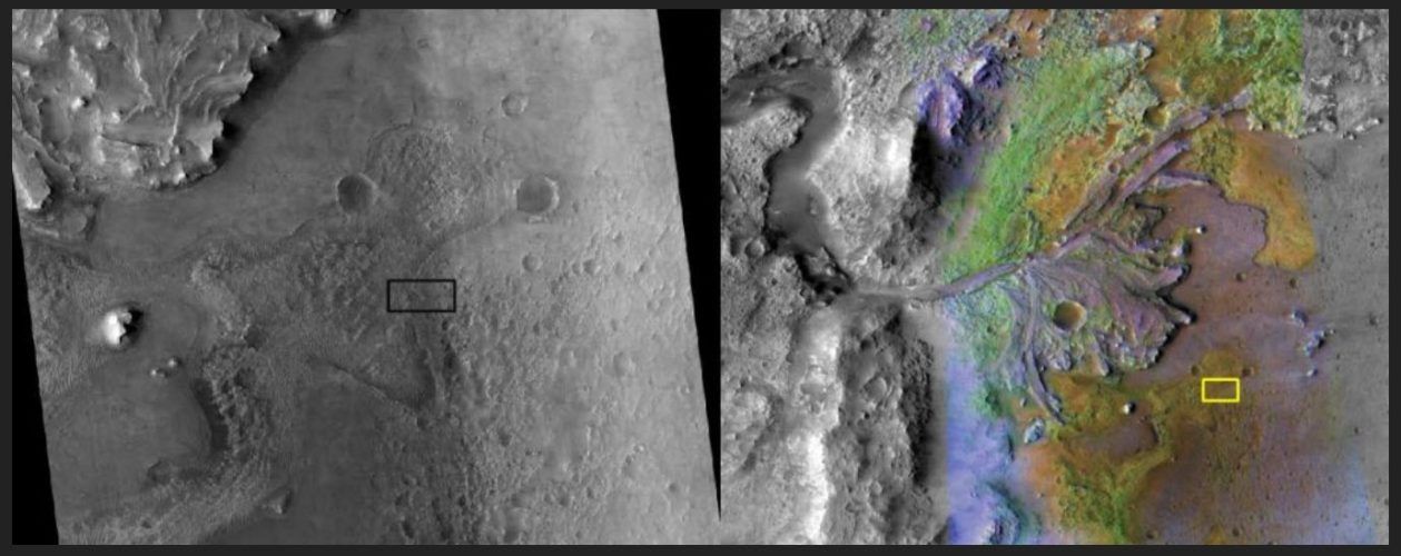 Câmera HiRISE da Sonda MRO Faz Imagem Espetacular do Ingenuity No Solo ...