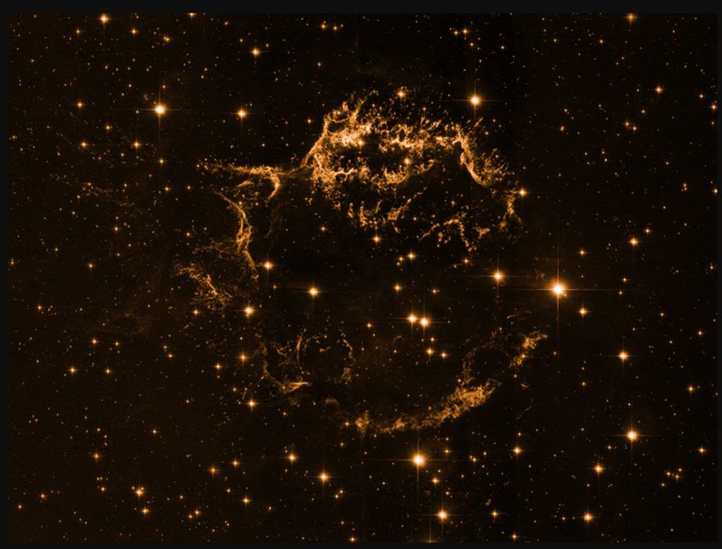 A Impressionante Remanescente de Supernova Cassiopeia A – SPACE TODAY ...