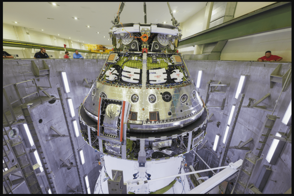NASA Prepara Cápsula Orion Para A Missão Artemis II – SPACE TODAY ...