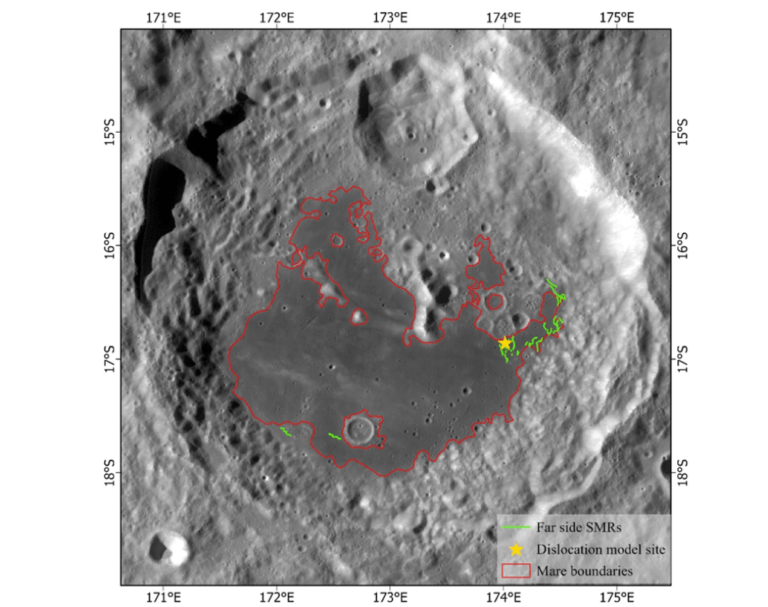 Estudo Revela Atividade Tectônica Recente na Face Oculta da Lua – SPACE TODAY – NASA, Space X ...