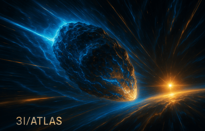 Lá Vamos Nós De Novo – Será Que o 3I/ATLAS É Uma Nave Alienígena ...